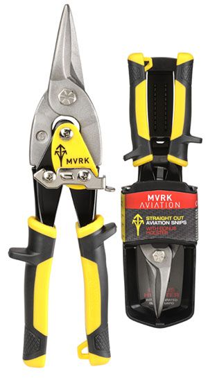 MVRK Straight Cutting Aviation Snip with Holster – Sharp Edge Aust